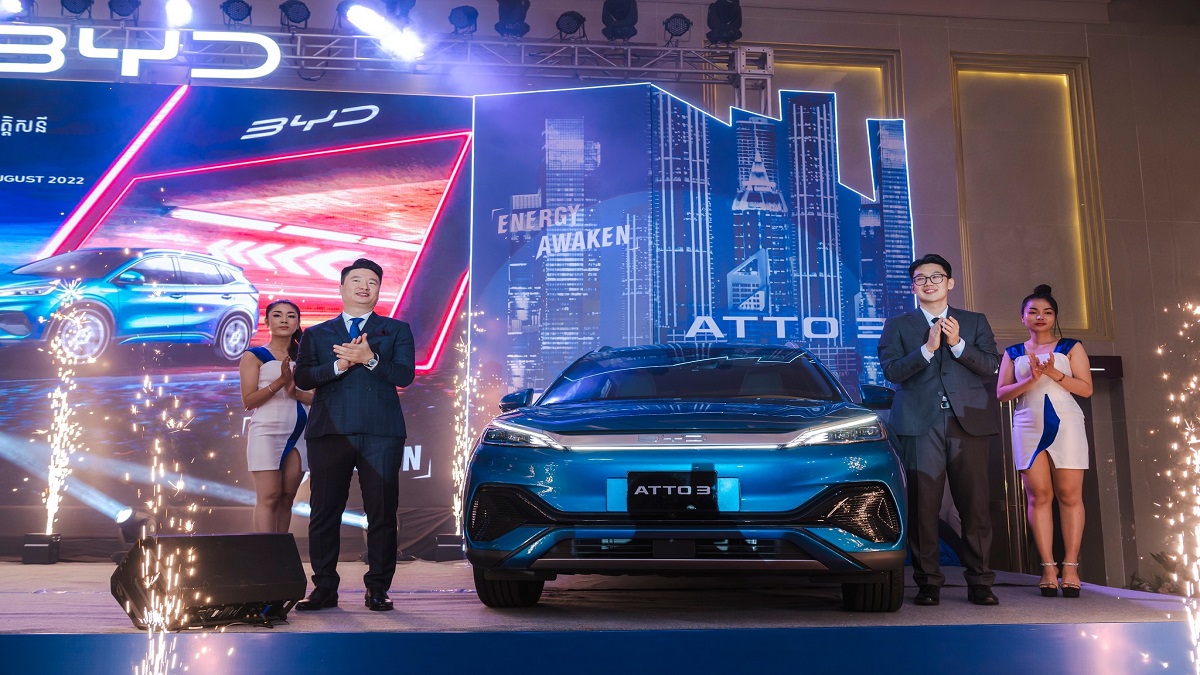 BYD sbarca in Europa con tre modelli di auto elettriche